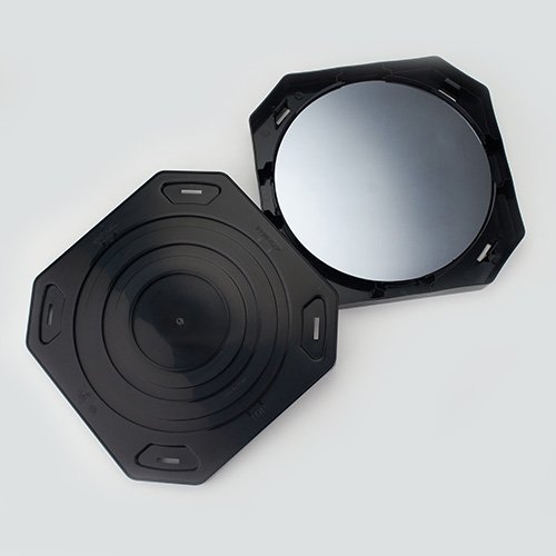 Single Wafer Shipper | 12” Clamshell Style Shipper eCT12-300-0.8-ASSY-1