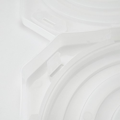 Single Wafer Shipper | 12” Clamshell Style Shipper eCT12-300-0.8-ASSY-2