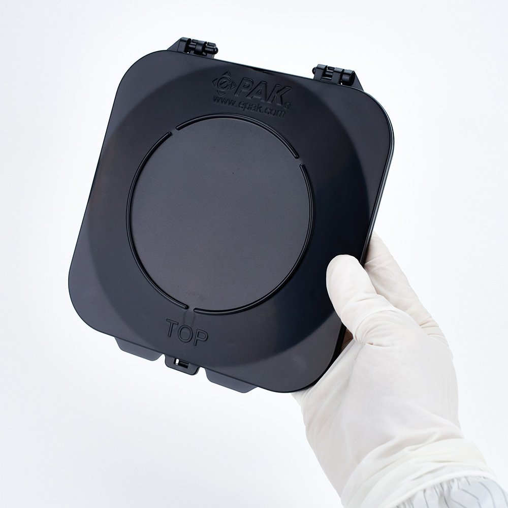 Single Wafer Shipper | 6” Clamshell Style Shipper eWB0017-ASSY-1