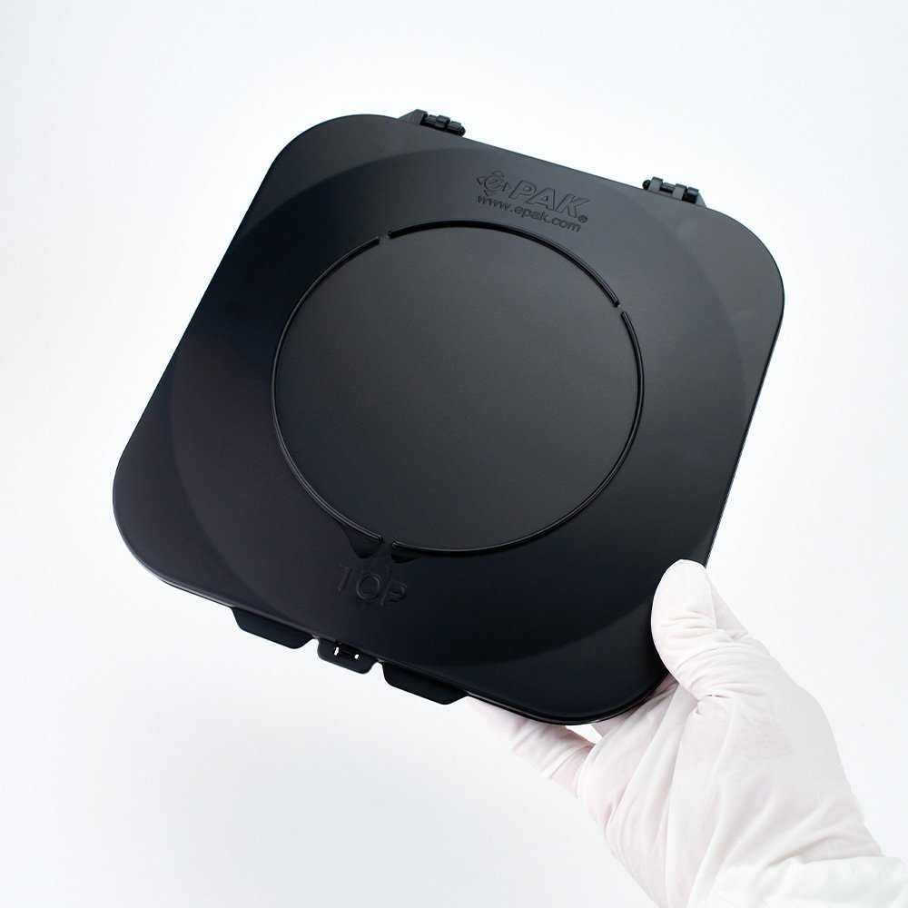 Single Wafer Shipper | 8” Clamshell Style Shipper eWB0016-ASSY-2